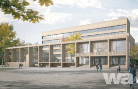 Ergebnis: Fassadensanierung Rathaus Viernheim