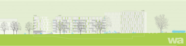 Ergebnis: Stadteingang Rieselfeld Freiburg