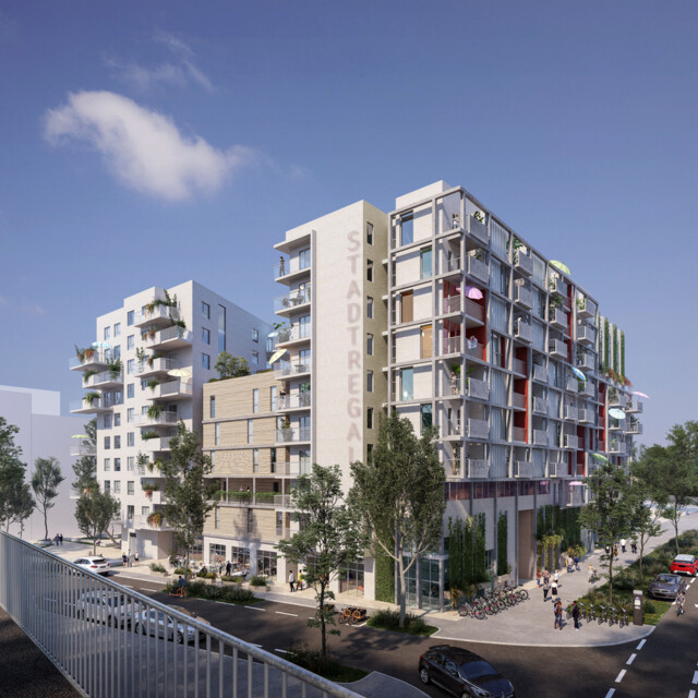 Ergebnis: Village im Dritten – Wohnbau EUROGATE II, Wien