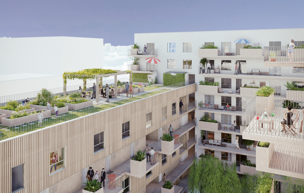 Ergebnis: Village im Dritten – Wohnbau EUROGATE II, Wien