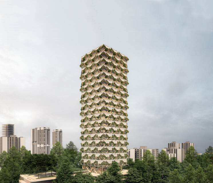 Ergebnis: SKYHIVE Timber Skyscraper Challenge / Edition #6