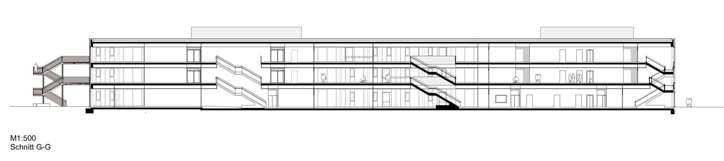 Ergebnis: Neubau der Panke-Schule mit Sporthalle