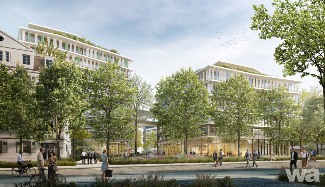 Ergebnis: Neubau Versicherungskammer Bayern – Campus Giesing, München