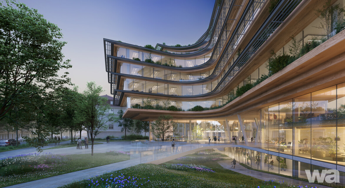 Ergebnis: Neubau Versicherungskammer Bayern – Campus Giesing, München